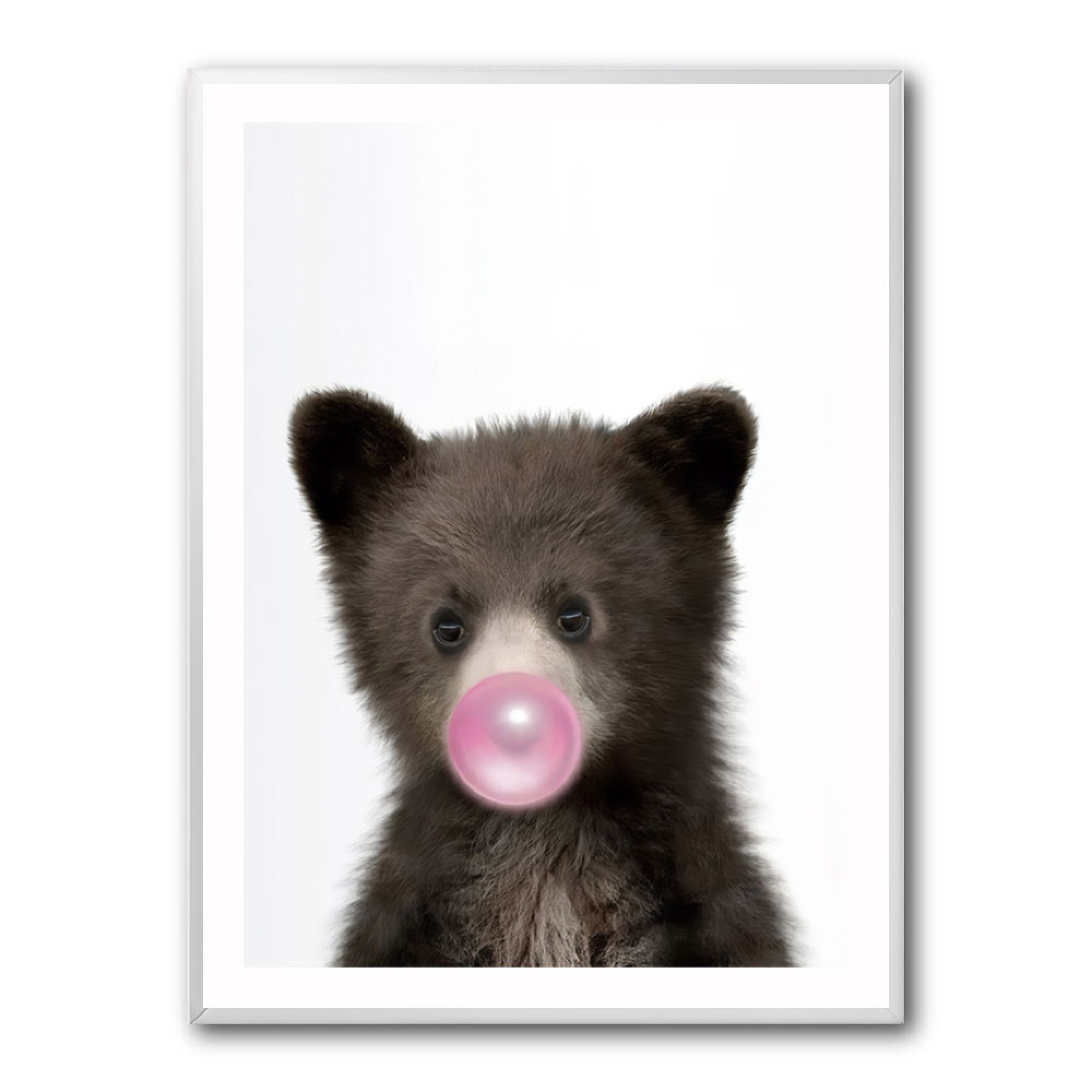 Bear Bubble Gum Wall Art